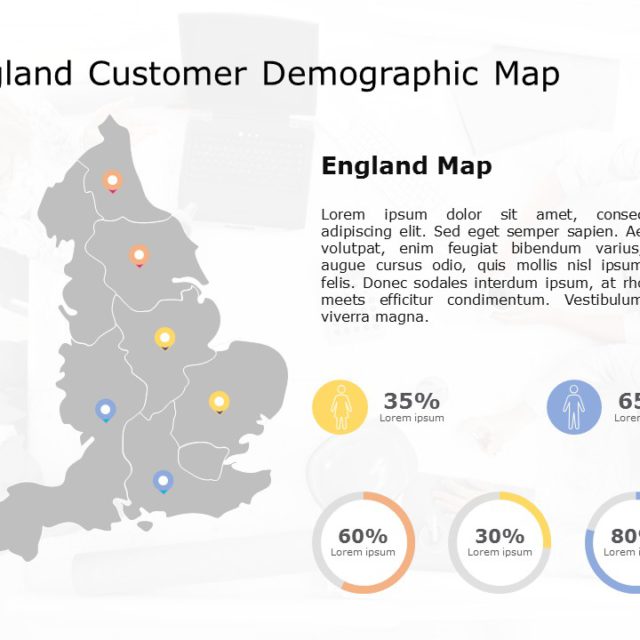England Map PowerPoint Template 01