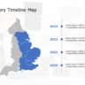 England Map PowerPoint Template 07