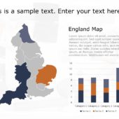 England Map PowerPoint Template 03