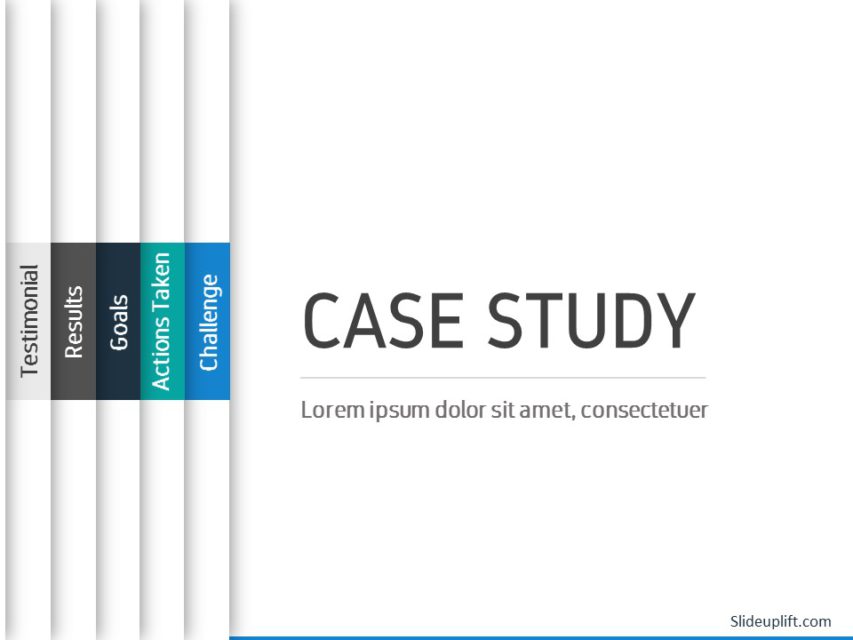 Case Study PowerPoint Templates and Slide Designs for Presentations