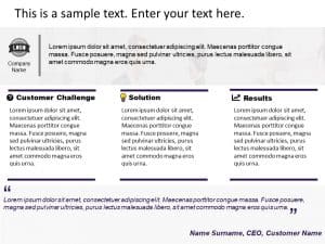 Success Story Templates | Customer Success Story PPT Template ...