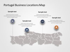 Portugal Map PowerPoint Template 02 | SlideUpLift