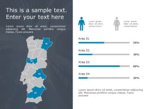 Portugal Map PowerPoint Template 09 | SlideUpLift