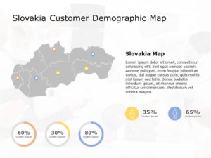 Slovakia Map PowerPoint Template 03 | SlideUpLift