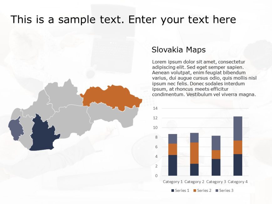 Slovakia Map PowerPoint Template 04 | SlideUpLift
