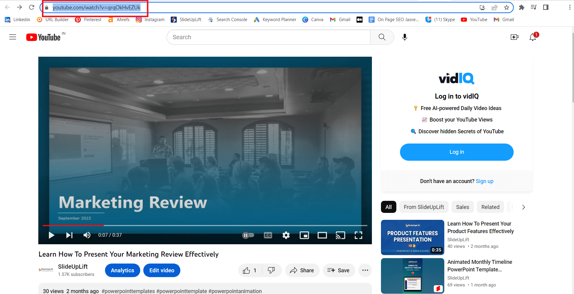 How To Embed A YouTube Video In PowerPoint | PowerPoint Tutorial