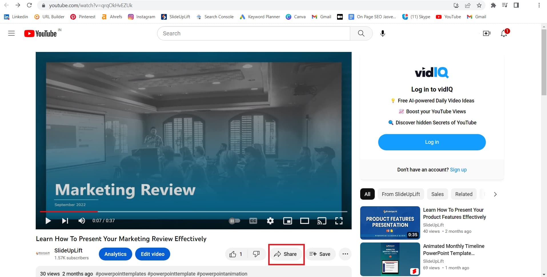 How To Embed A YouTube Video In PowerPoint | PowerPoint Tutorial