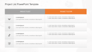 1047+ Free Editable Project List Templates For PowerPoint | SlideUpLift