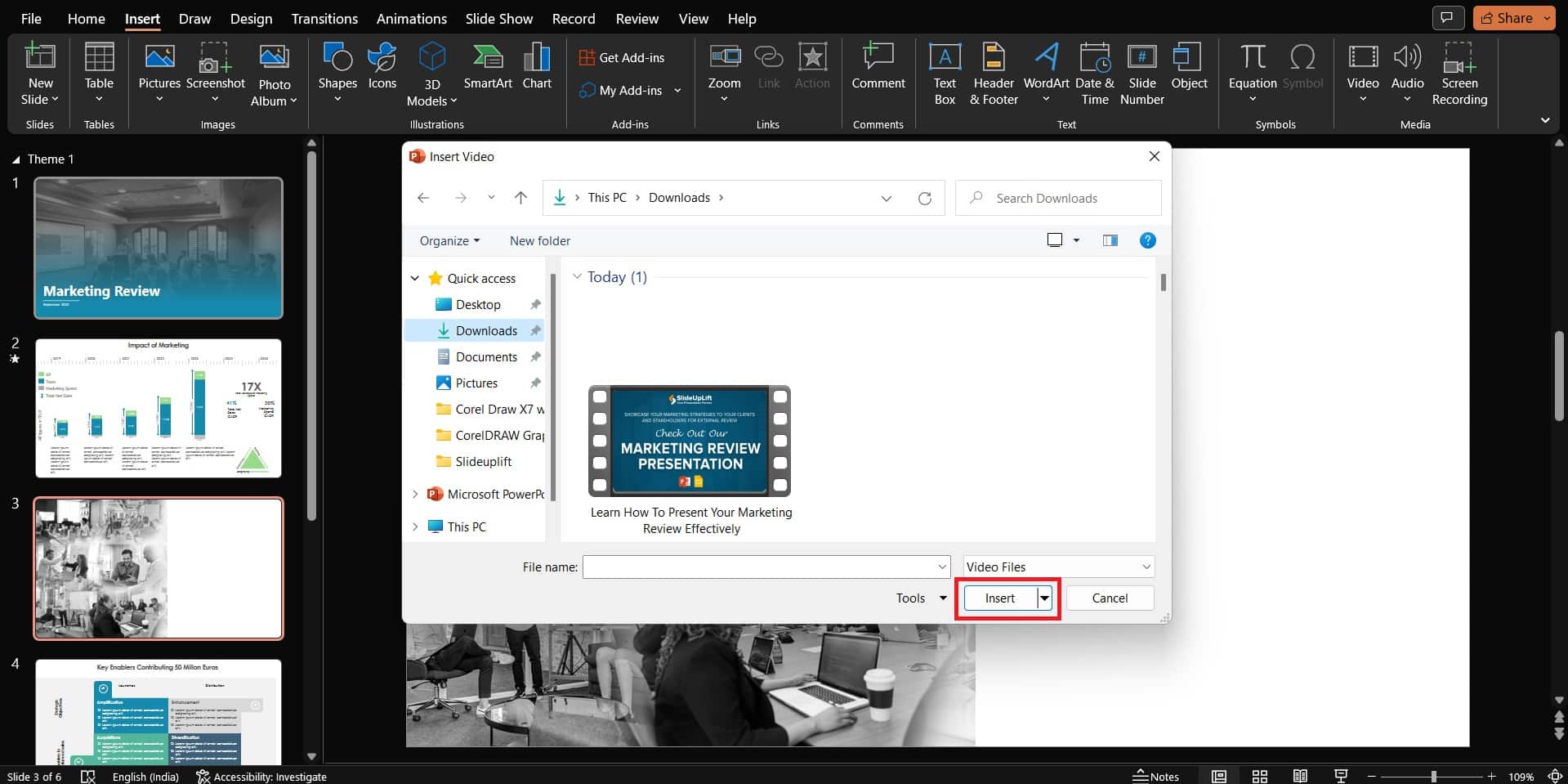 How To Embed A YouTube Video In PowerPoint | PowerPoint Tutorial