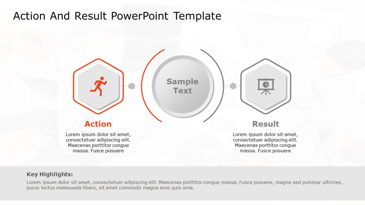 Editable Action Results Templates For PowerPoint | SlideUpLift