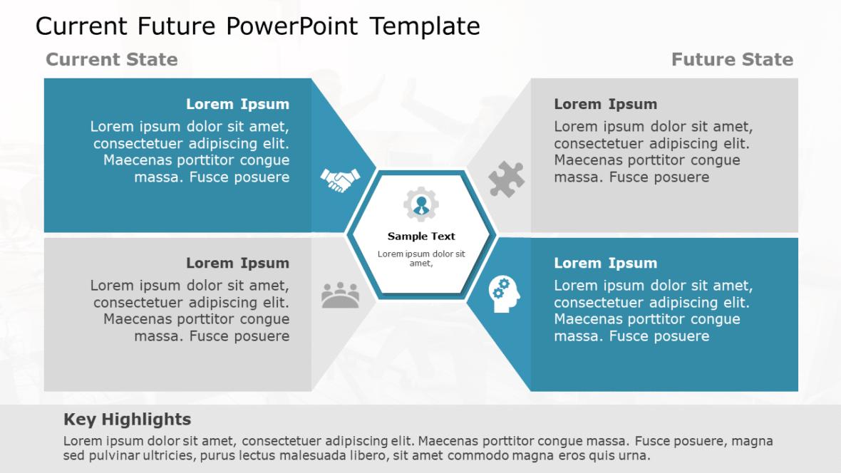 Current State vs Future State Slide Templates | SlideupLift