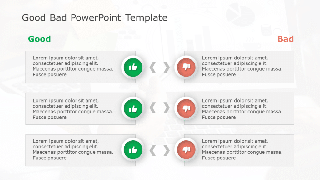 95+ Free Editable Good Bad Diagrams for PowerPoint Templates & Slides ...