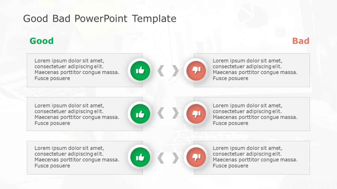 95+ Free Editable Good Bad Diagrams for PowerPoint Templates & Slides ...