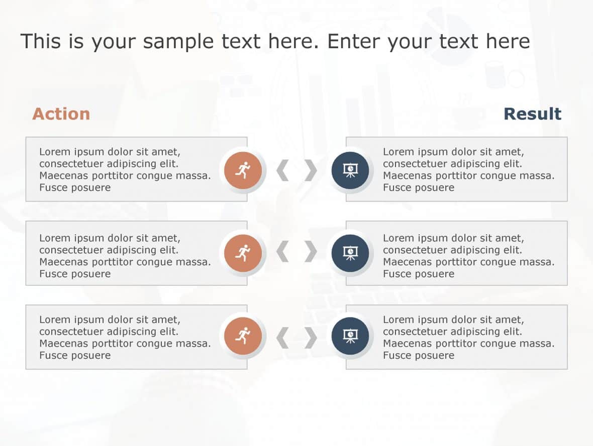 Action Result 14 PowerPoint Template | SlideUpLift Action Result 14 PowerPoint Template | SlideUpLift