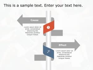 Cause Effect PowerPoint Template 33 | Cause Effect Templates | SlideUpLift