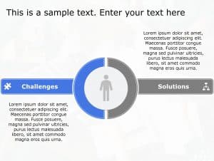 Challenges Solutions 153 PowerPoint Template | SlideUpLift