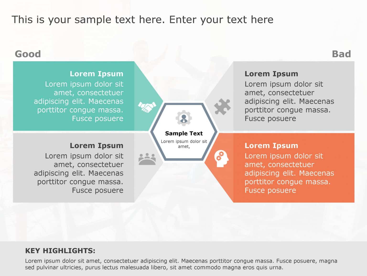 Good Bad PowerPoint Template 72 | Good Bad Templates | SlideUpLift