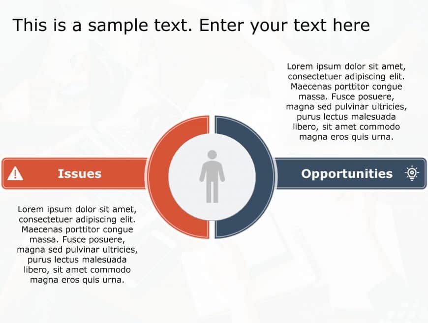 Issues Opportunities PowerPoint Template 108 | Issues Opportunities ...