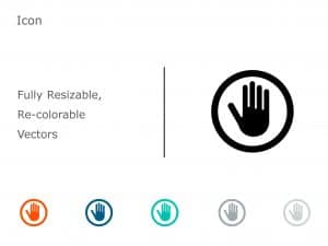 Finger Powerpoint Icon 3 | Powerpoint Icons Templates | SlideUpLift