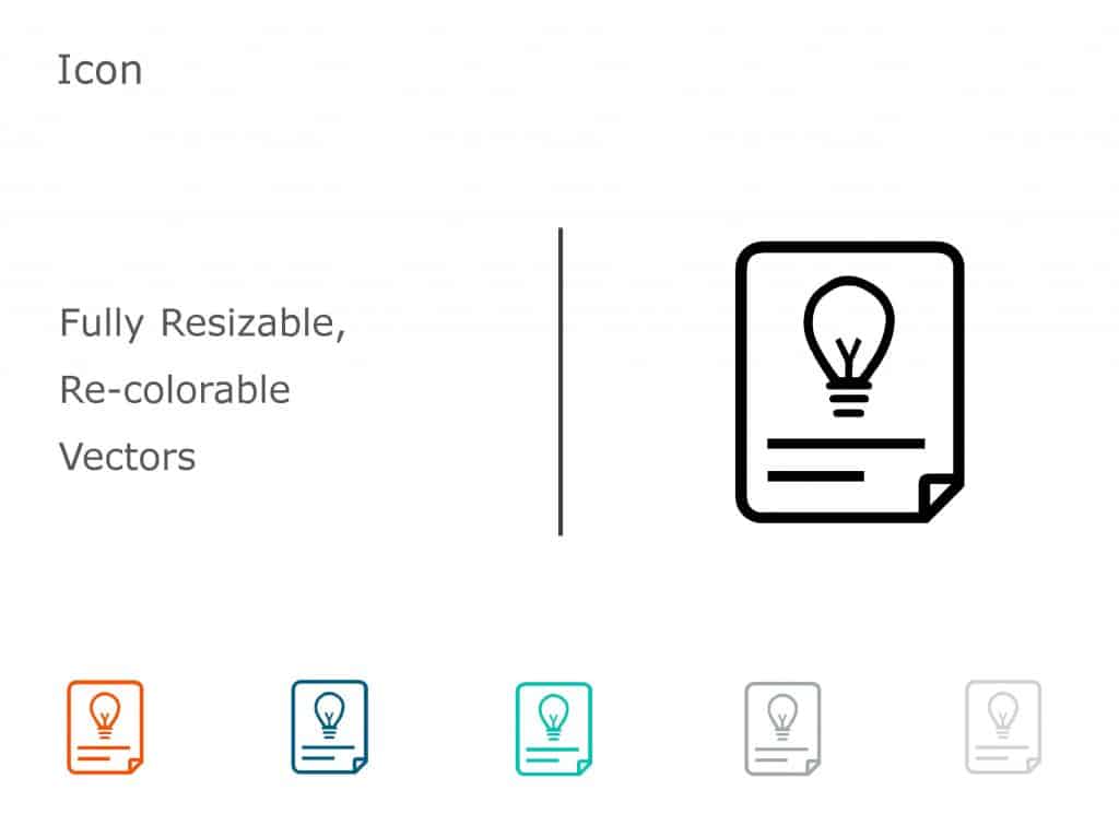 CONCLUSION Icon 01 PowerPoint Template