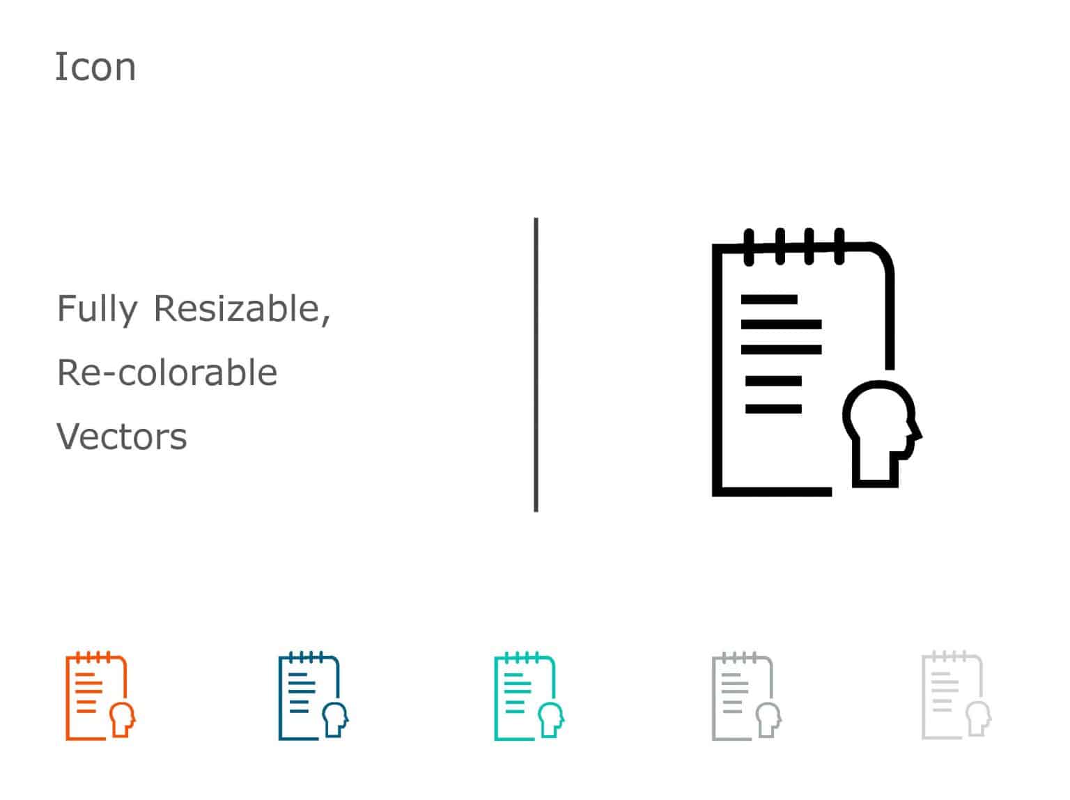 CONCLUSION PowerPoint Icon 05 | Conclusion Templates | SlideUpLift