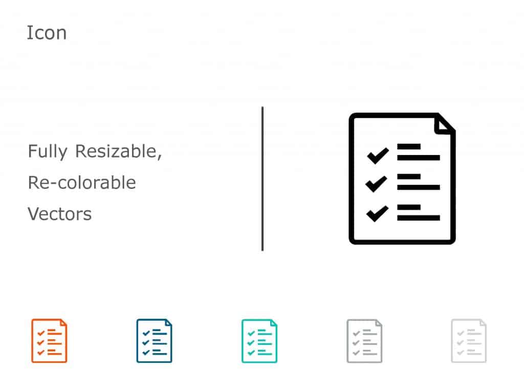 CONCLUSION Icon 07 PowerPoint Template