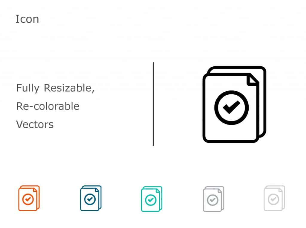 CONCLUSION Icon 10 PowerPoint Template
