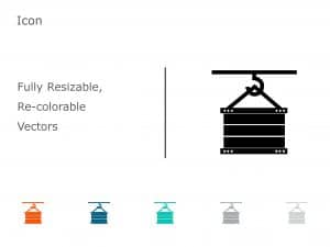 Logistics Transport PowerPoint Icon 04 | Transportation Templates ...