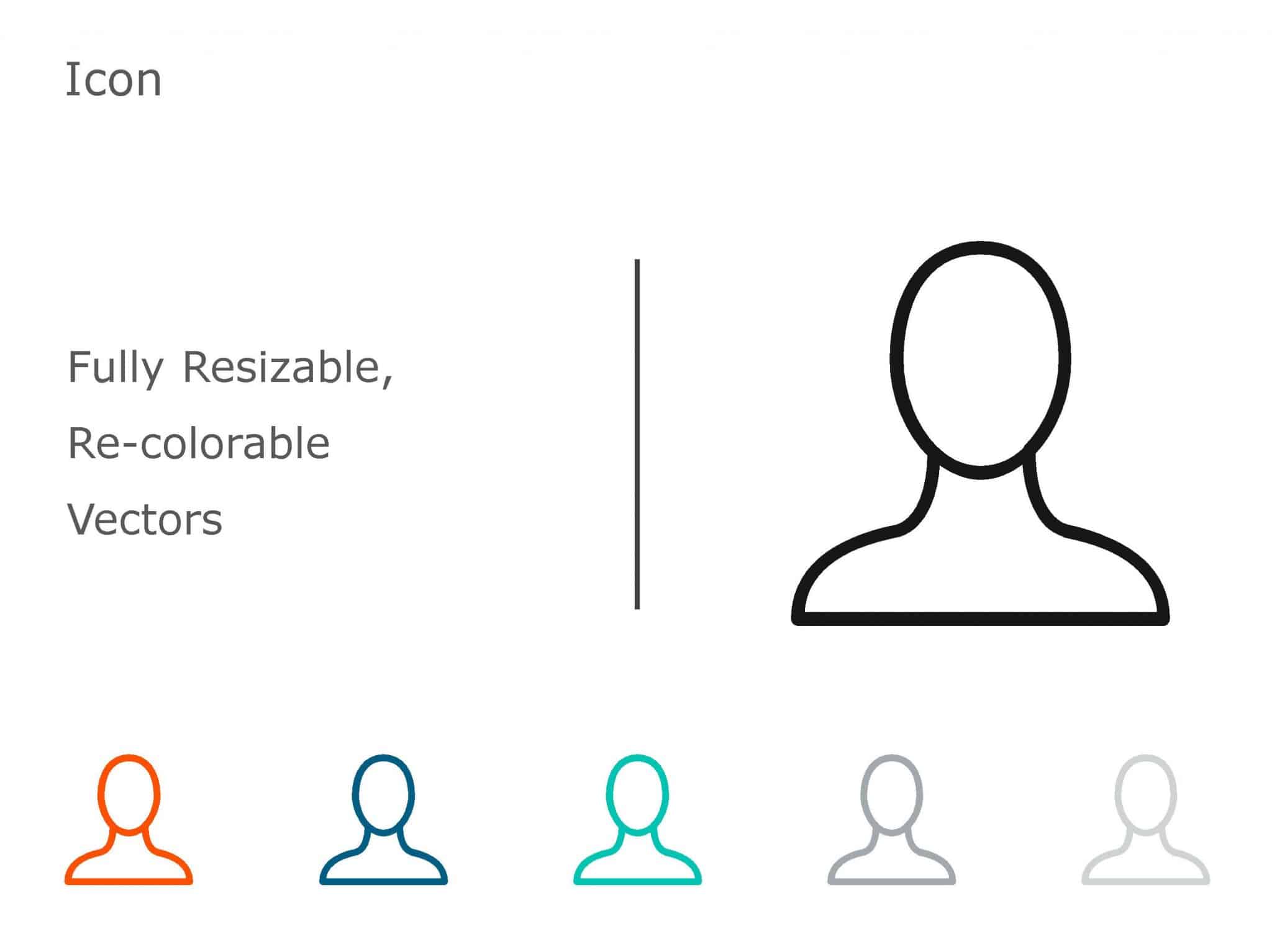 Top People Icons & Person Icons for PowerPoint | SlideUpLift - 3