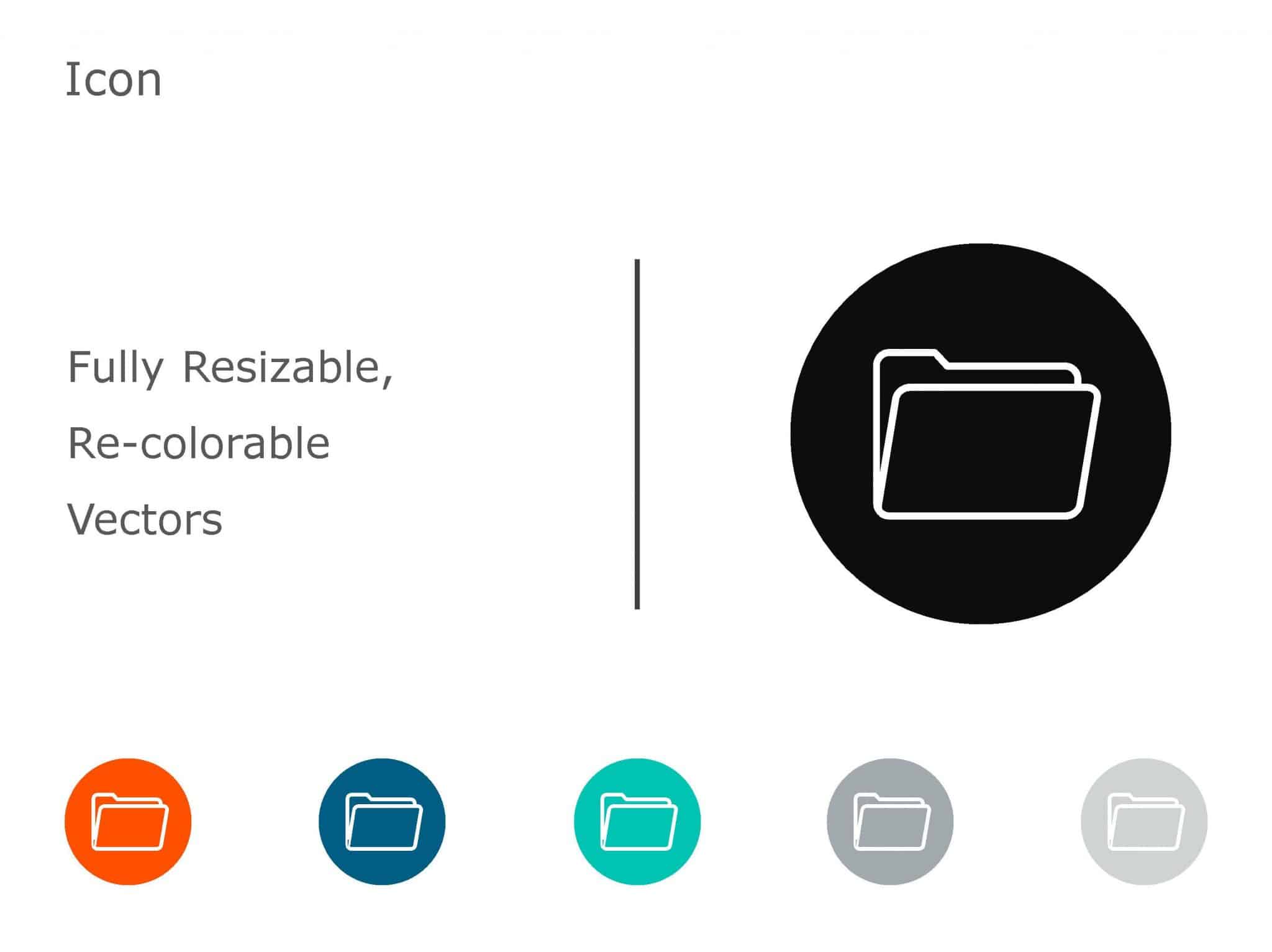Editable Folder Templates For PowerPoint | SlideUpLift