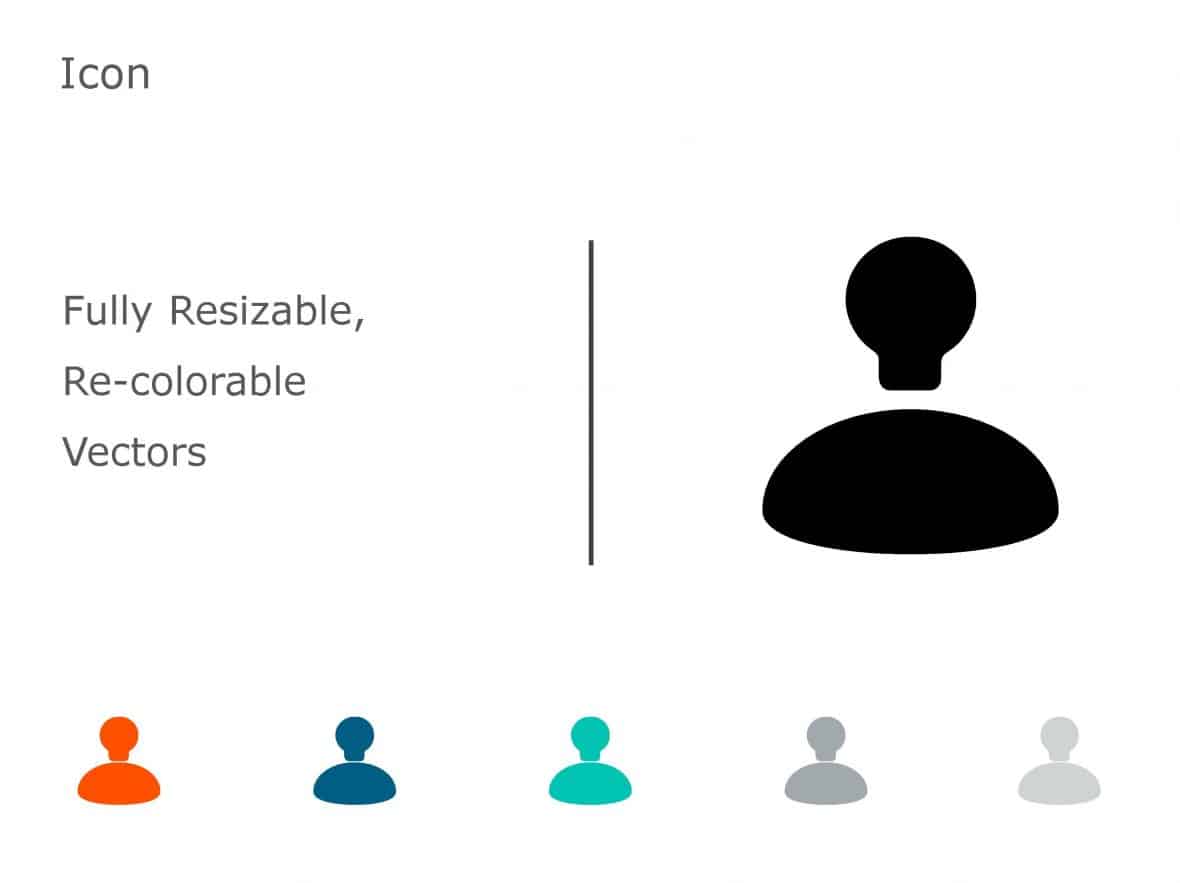 Editable Head Icons For PowerPoint | SlideUpLift