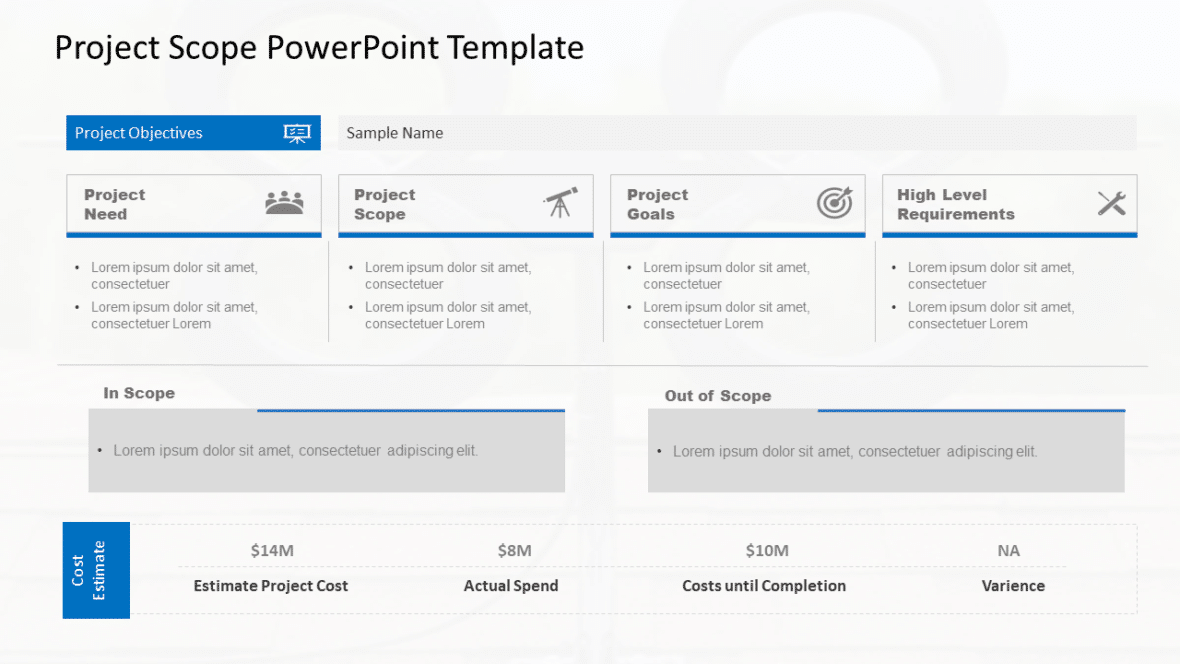 Project Scope Templates - Page 4