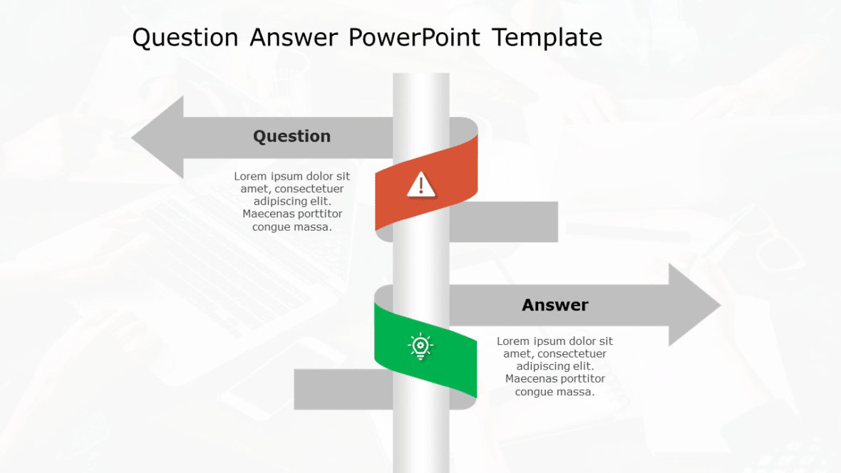 Question & Answer PowerPoint Template | SlideUpLift - Page 2