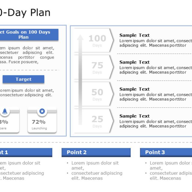 100 Day Plan 07 PowerPoint Template | SlideUpLift