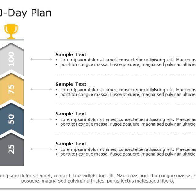 Workstream Project Phase Plan PowerPoint Template