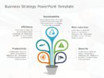 Animated Business Strategy Crane PowerPoint Template | SlideUpLift