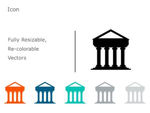 25+ Editable Bank Icons for PowerPoint | SlideUpLift