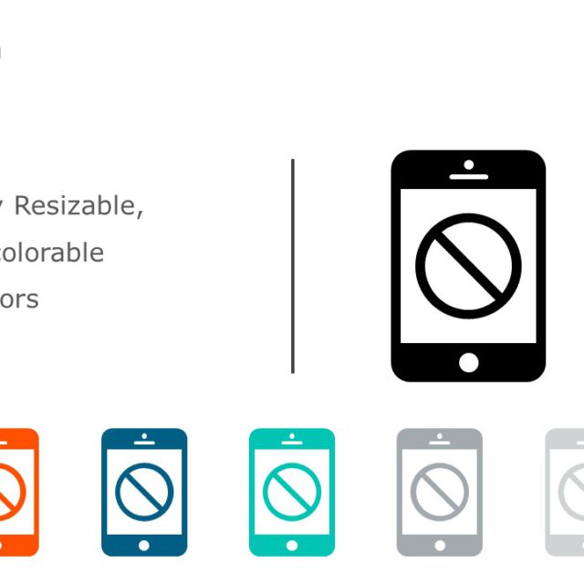 Blocking Icon 01 PowerPoint Template