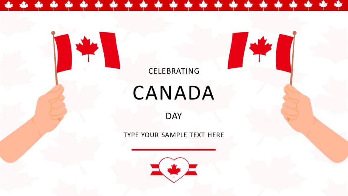 Editable Canada Day Templates For PowerPoint | SlideUpLift