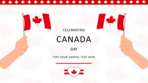 Editable Canada Day Templates For PowerPoint | SlideUpLift