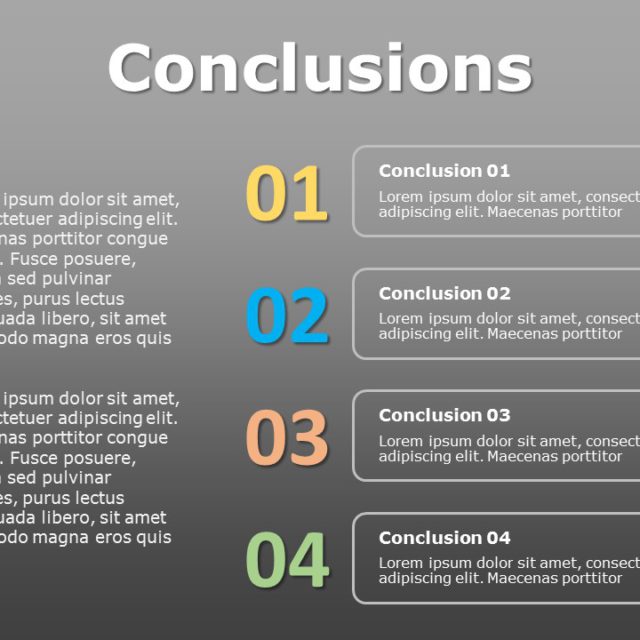 Conclusion Slide 28 PowerPoint Template | SlideUpLift