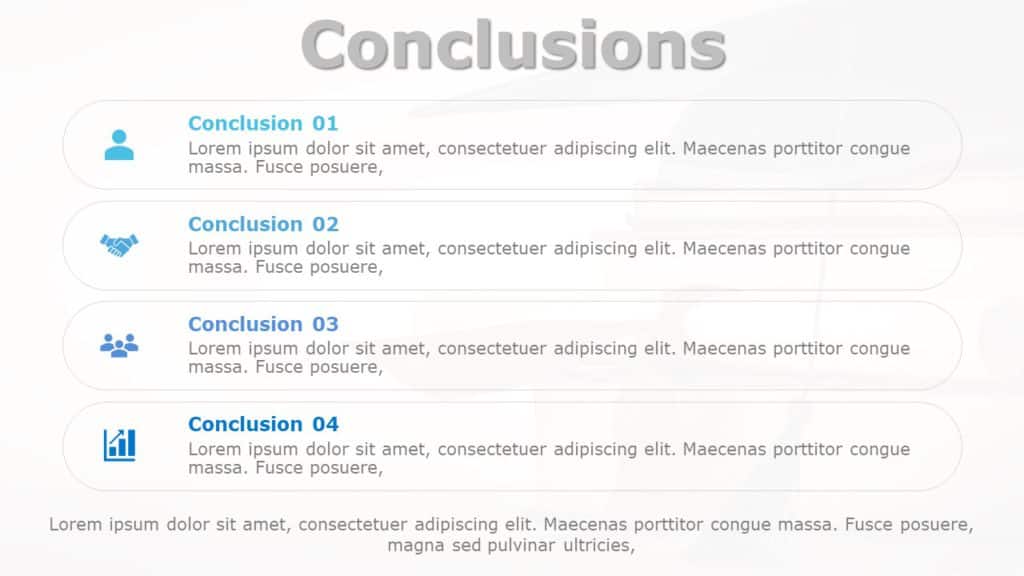 Conclusion Slide PowerPoint Template | SlideUpLift