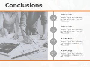 Conclusion Slide With Question Prompt | Conclusion Slides Templates ...