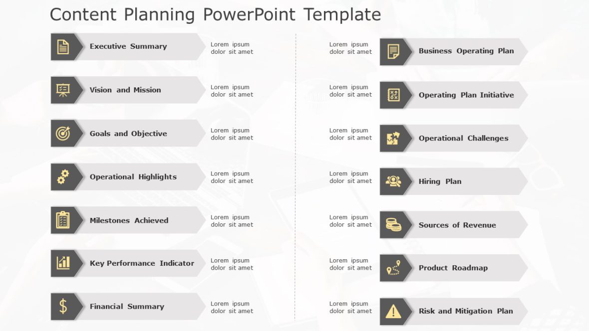 12+ Free Content Marketing Plan PowerPoint Templates & Slides | SlideUpLift