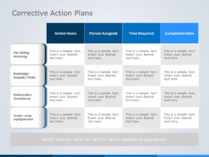 Corrective Action 01 PowerPoint Template | SlideUpLift