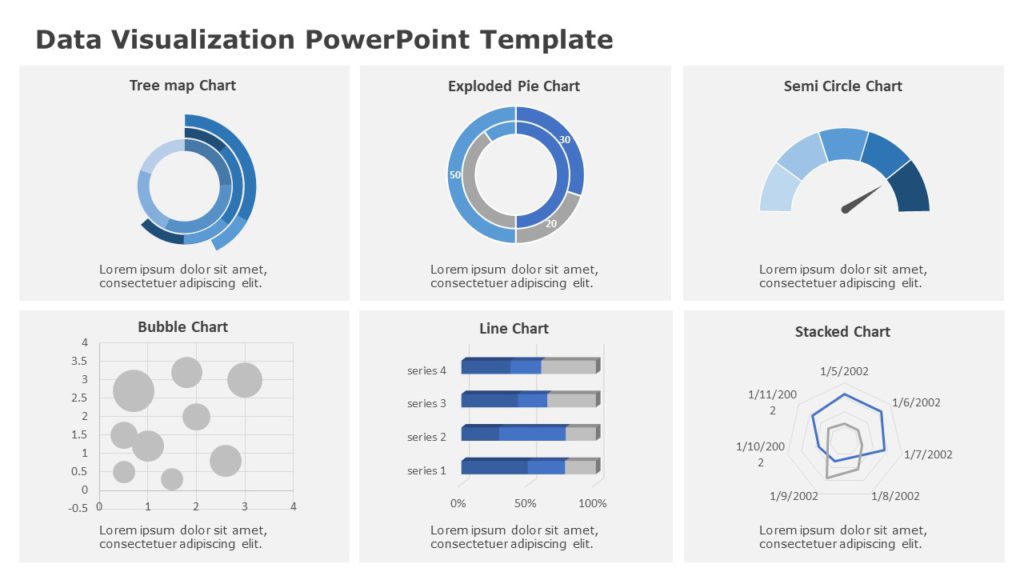 Editable Data Visualization Templates For PowerPoint | SlideUpLift