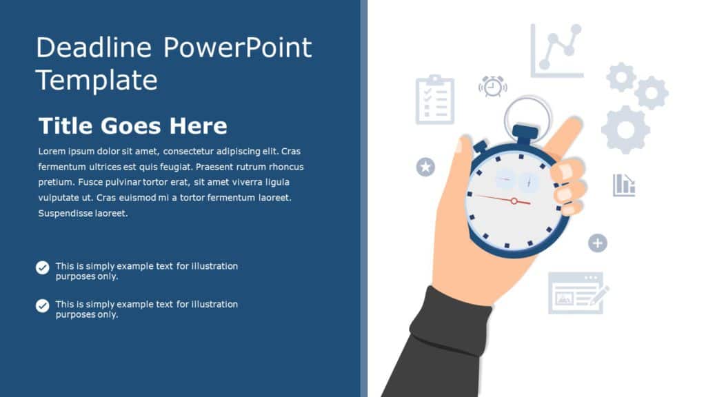 Editable Deadline Templates For PowerPoint | SlideUpLift