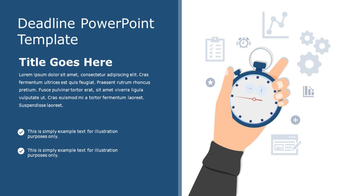 Editable Deadline Templates For PowerPoint | SlideUpLift