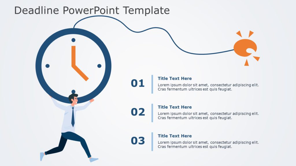 Editable Deadline Templates For PowerPoint | SlideUpLift