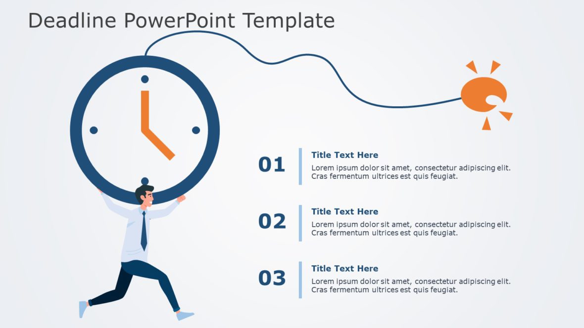 Editable Deadline Templates For PowerPoint | SlideUpLift